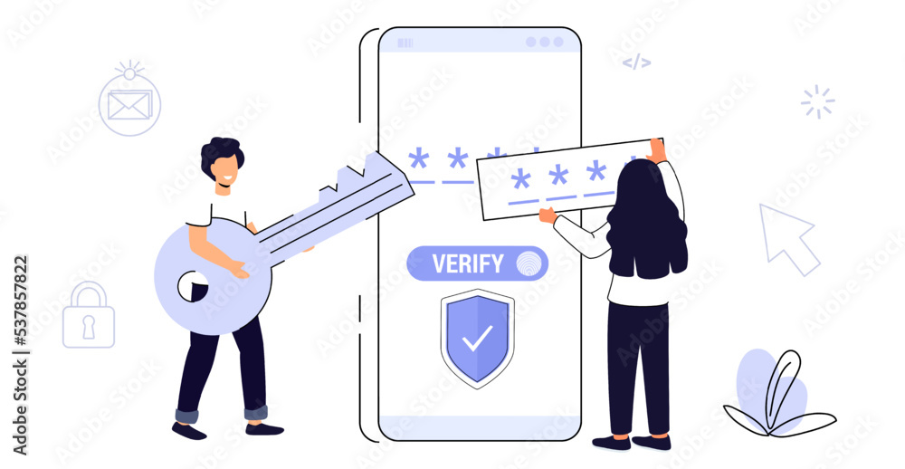 OTP One-time password for secure transaction on digital payment ...