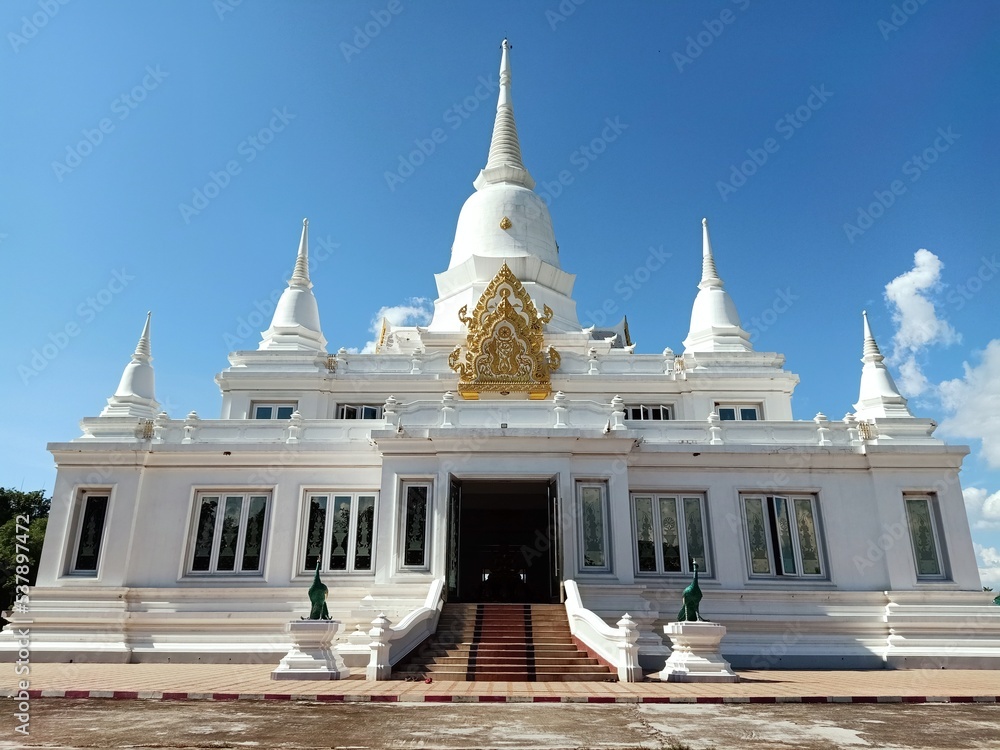 Phra Borommathat Chedi Si Mongkhon, Wat Mai Ban Tan Temple, Khok Si ...