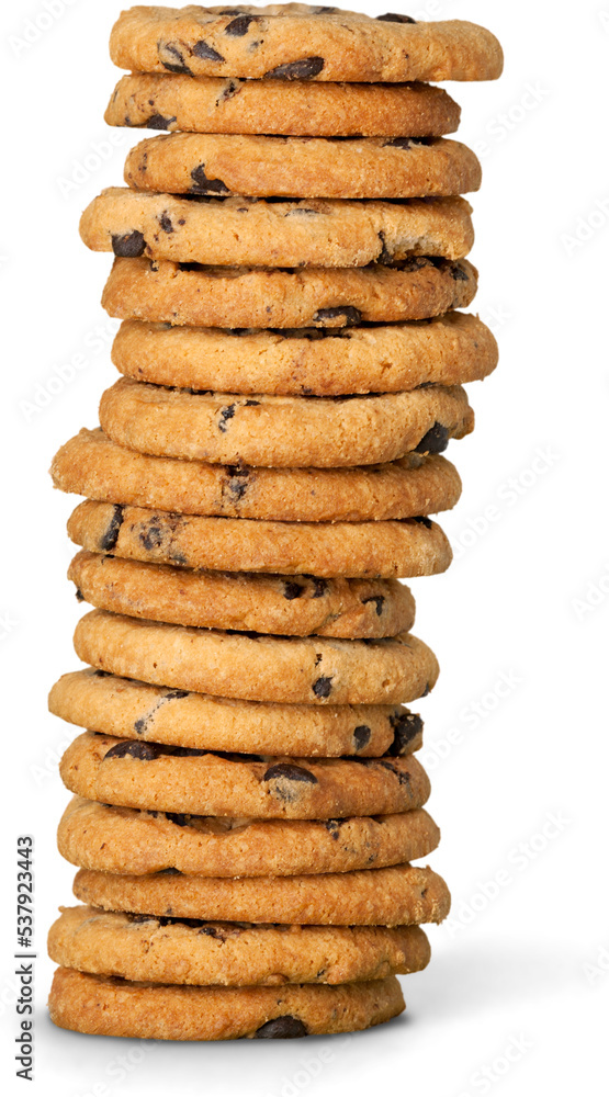 Stack of cookies Stock Photo | Adobe Stock