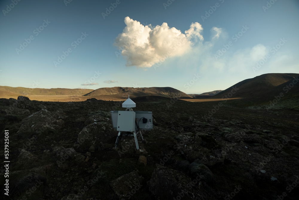 Seismometers and Seimograph equipment Stock Photo | Adobe Stock