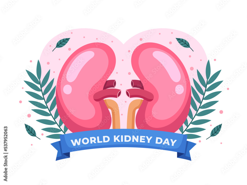 World kidney day to raise public awareness about kidney health. Happy ...