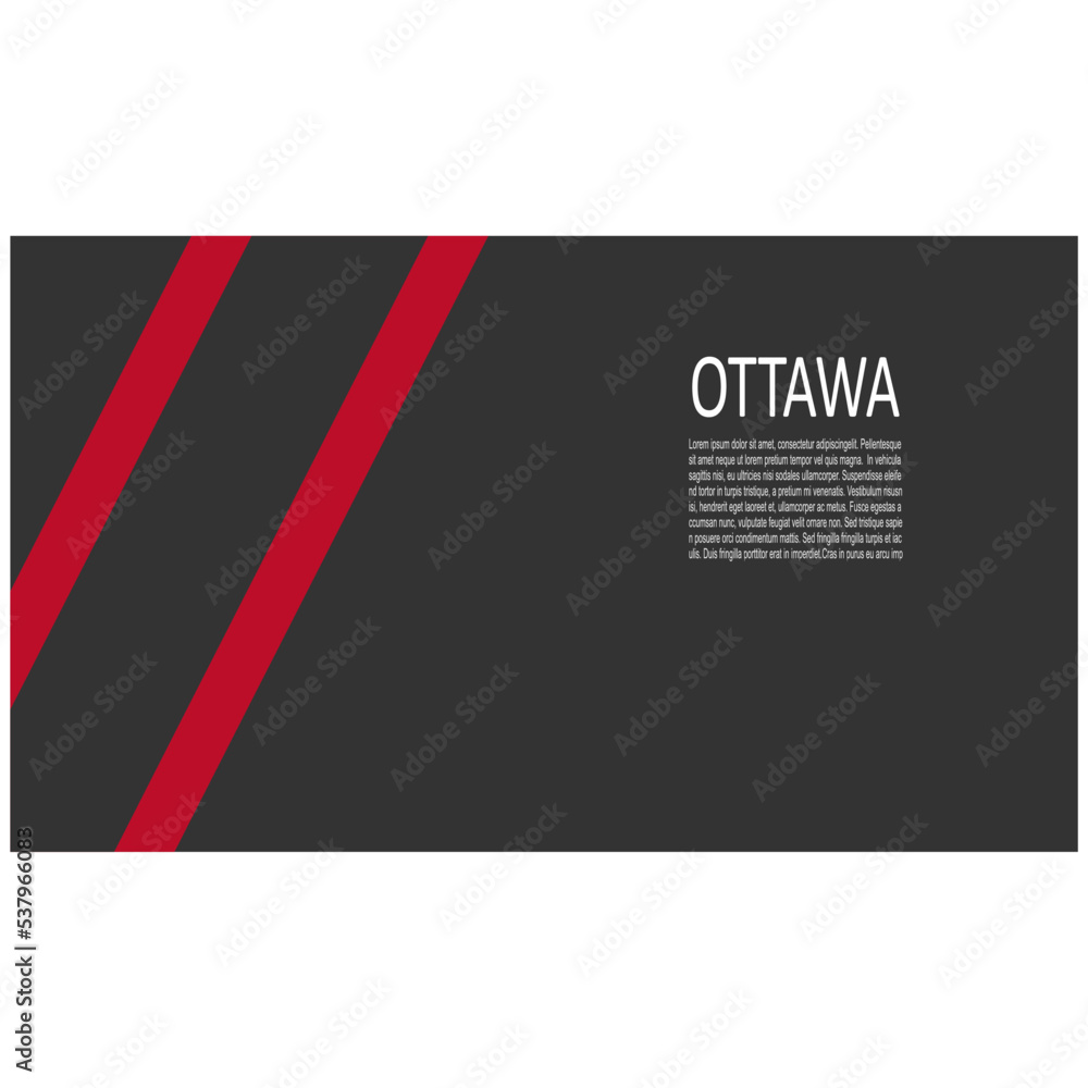 Ottawa Senators ice hockey team uniform colors. Template for ...