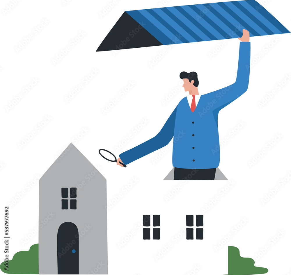 Defect Real estate and House. QC, Check the quality of housing ...