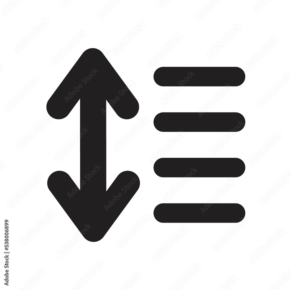 Sort Down Arrow Icon