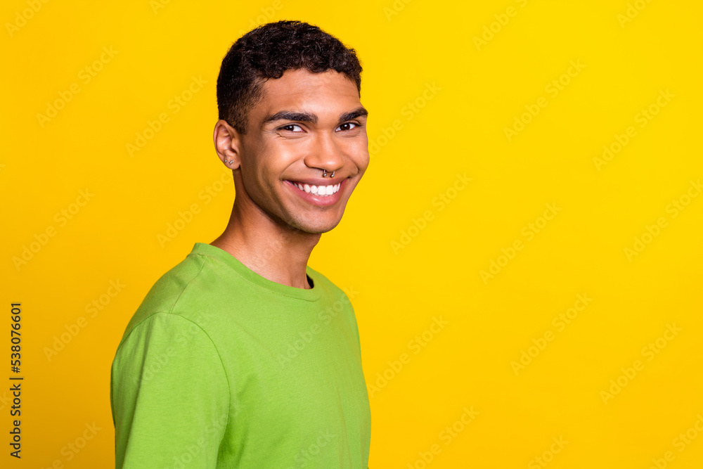 Profile photo of young attractive handsome smiling boy successful rich ...