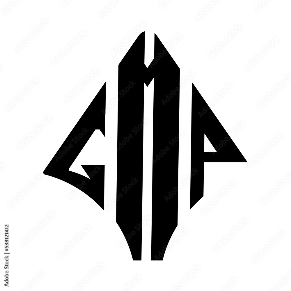 GMP logo. GMP letter. GMP letter logo design. GMP modern and creative ...