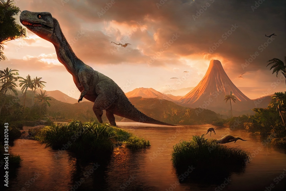 Tyrannosaurus rex, is a theropod dinosaur that lived in the Late ...