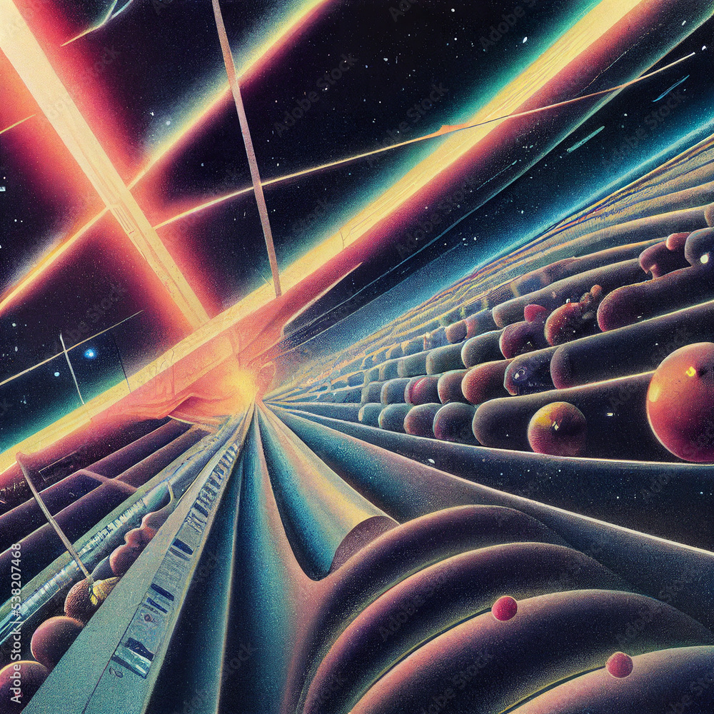 90s style Background Illustartion, Pop-Art Collection, Psychedelic 90s ...