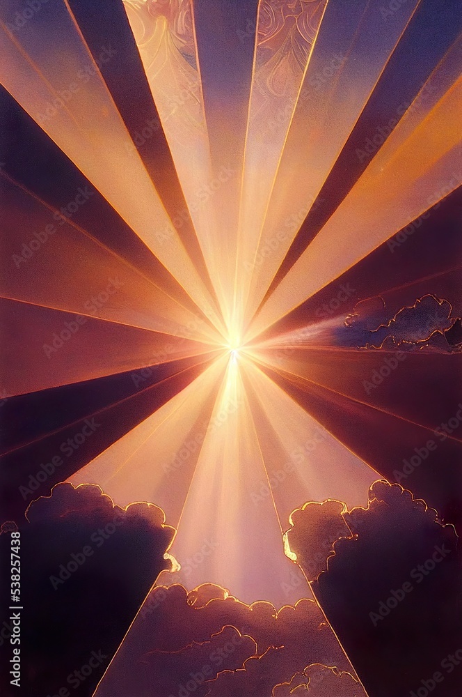 Window stained glass illustration background spiritual art religion ...