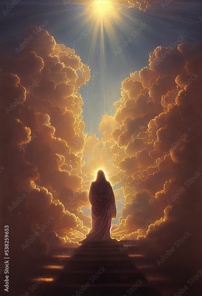 Spiritual illustration artwork faith religion art christ god hope faith ...