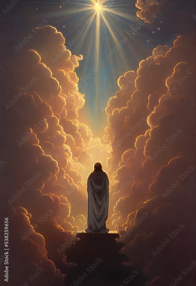 Spiritual illustration artwork faith religion art christ god hope faith ...