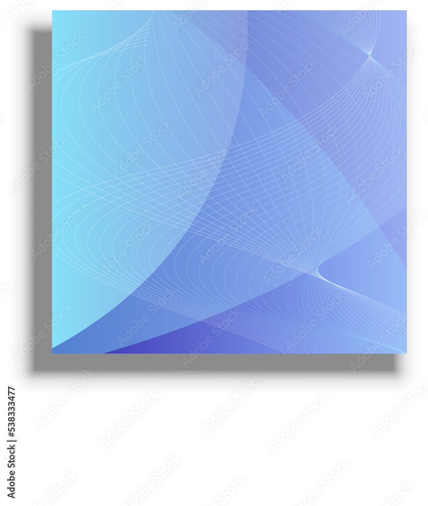 Business presentation or book cover template, geometric shape, business ...