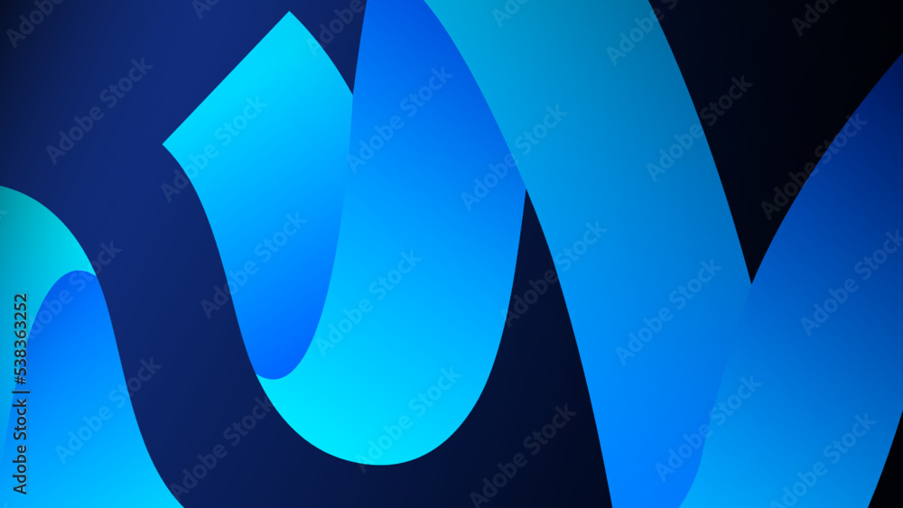 wave, abstract blue background, abstract wavy background, blue gradient ...