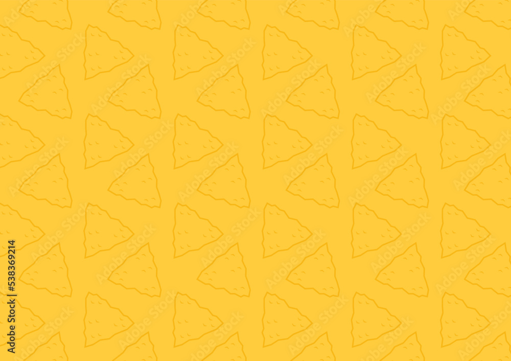 Nachos pattern background. Mexican food nachos pattern. Nice spanish ...
