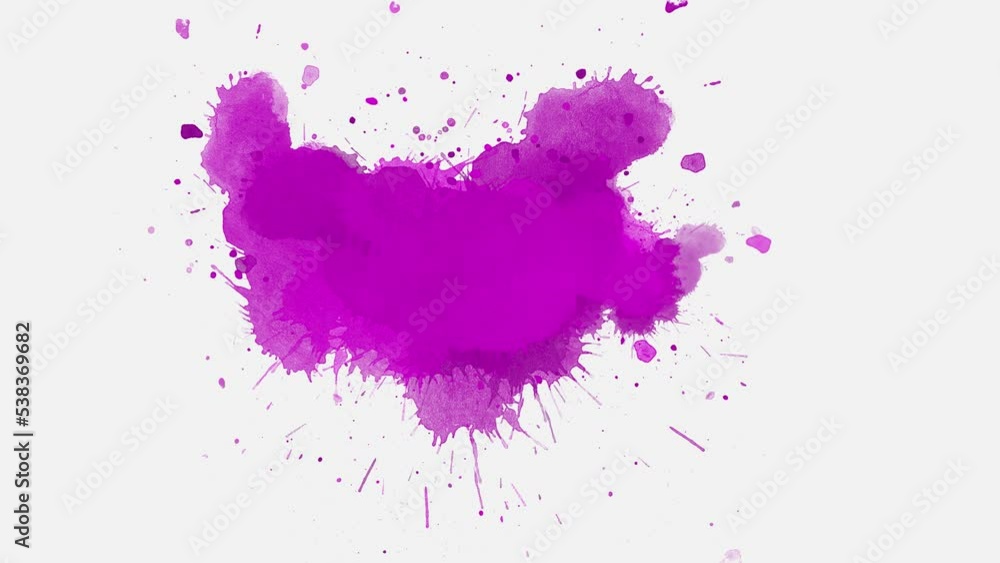 Ink drops fluid splash. Ink splatters transition animation. ink slow ...