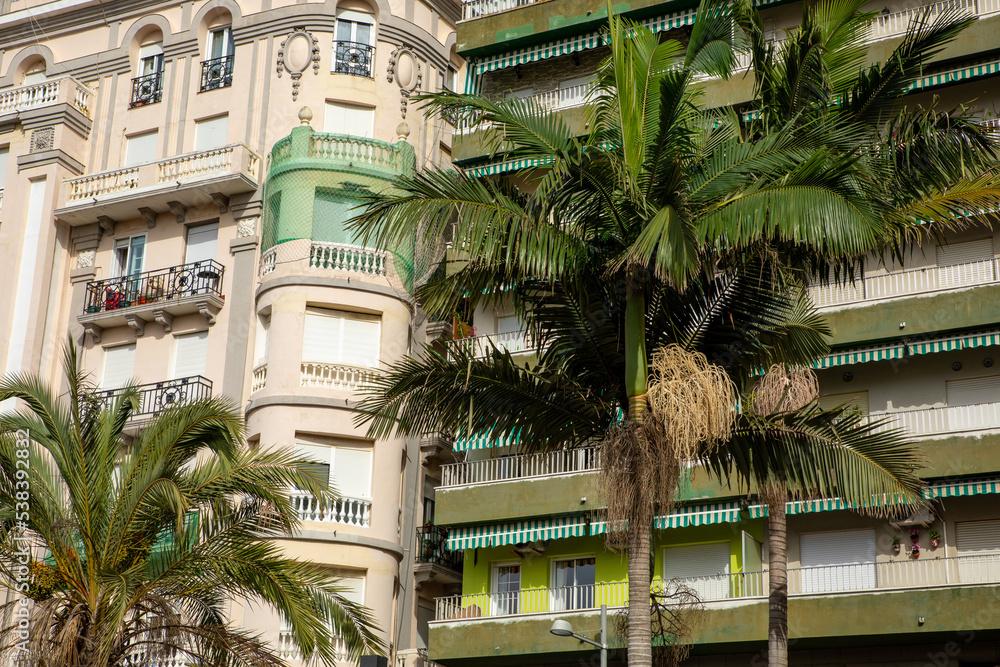 Ceuta Traditional Architecture in a Spanish Enclave in Africa. Ceuta ...