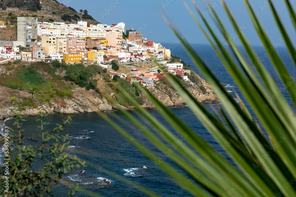 Ceuta Traditional Architecture in a Spanish Enclave in Africa. Ceuta ...
