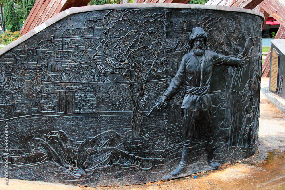 Antalya, Turkey - October 14, 2022: Martyrs' park, dedicated to the ...