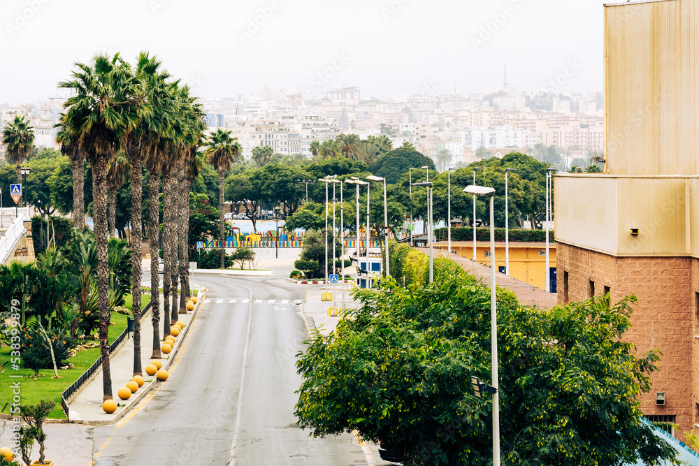 Ceuta Traditional Architecture in a Spanish Enclave in Africa. Ceuta ...