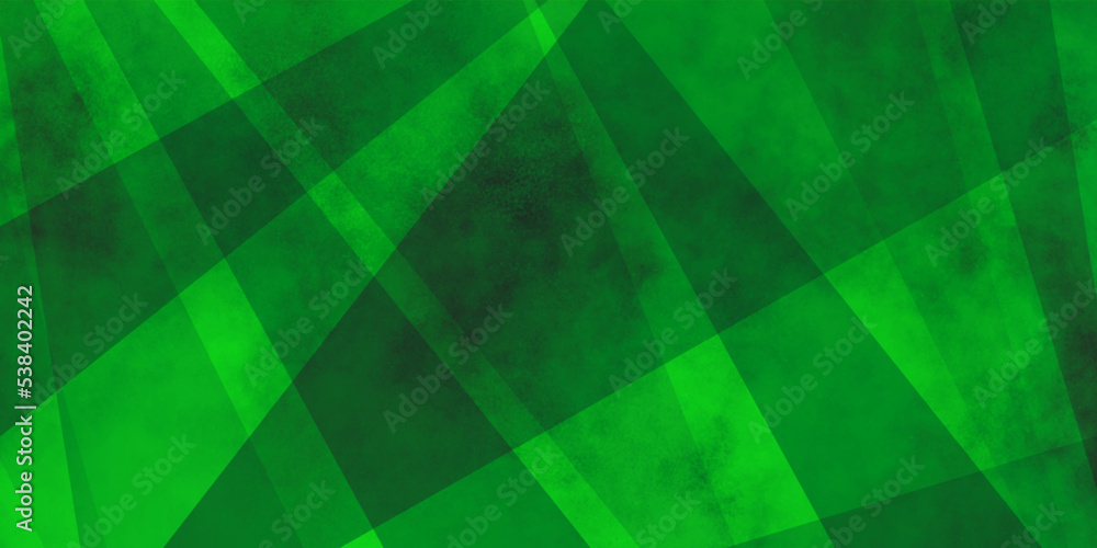 Abstract green background with lines, stylist geometric line background ...