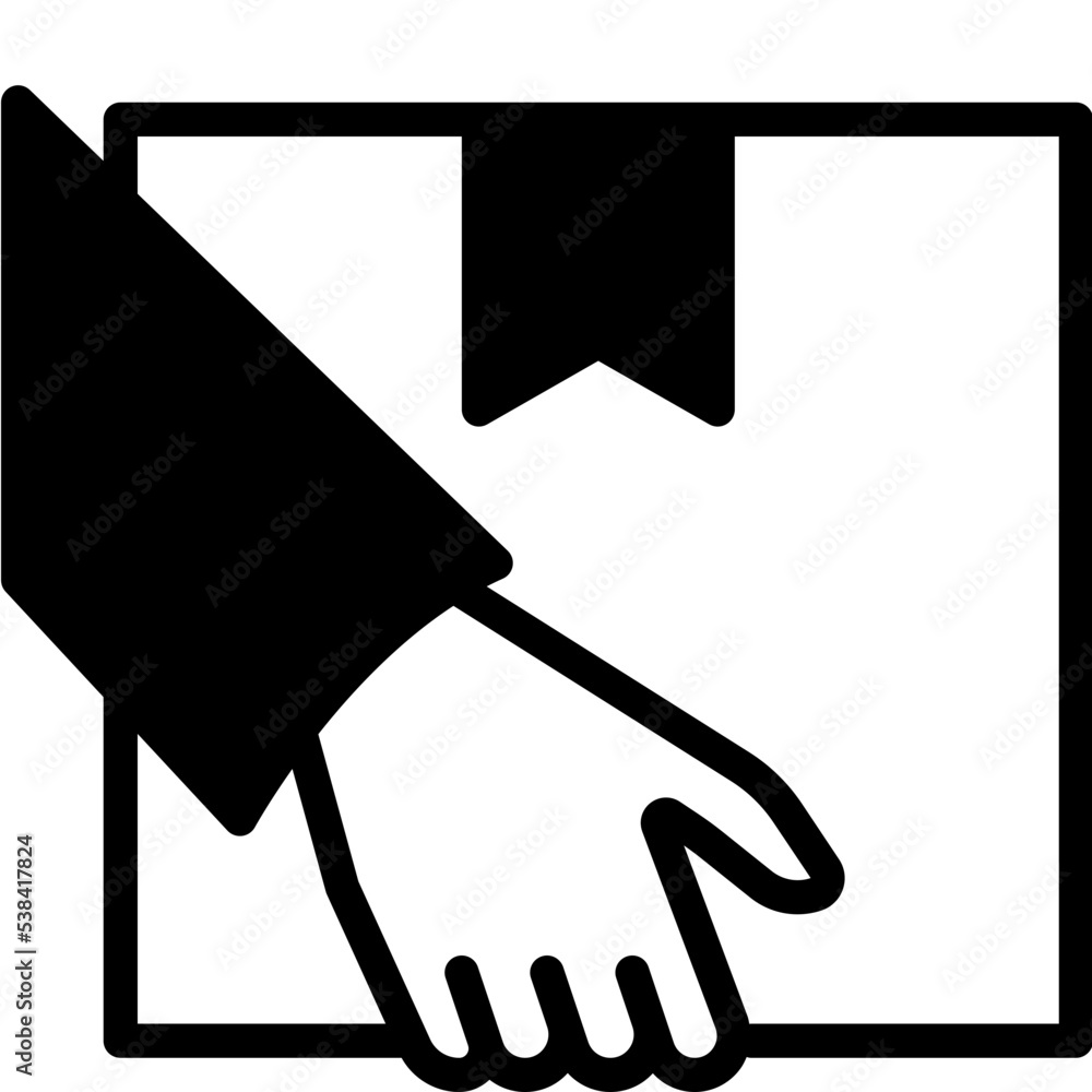 received icon Stock Vector | Adobe Stock