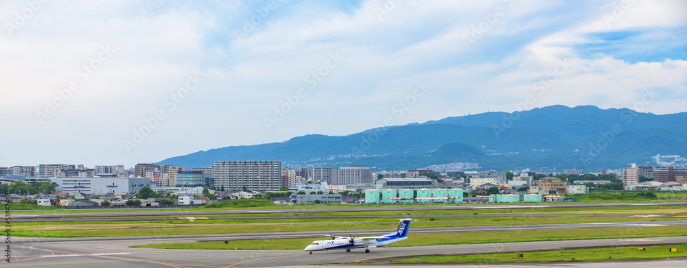 OSAKA, JAPAN - AUG 28, 2022: Osaka International Airport (IATA: ITM ...