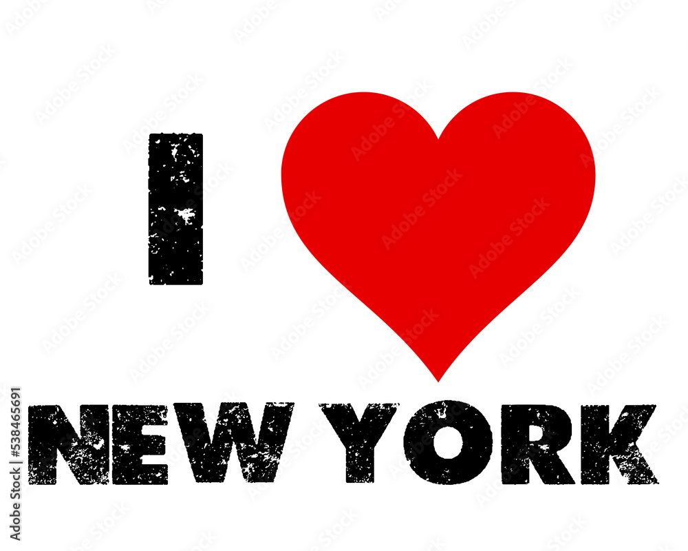 I Love New York PNG Transparent Design, Great for Apparel Sublimation ...