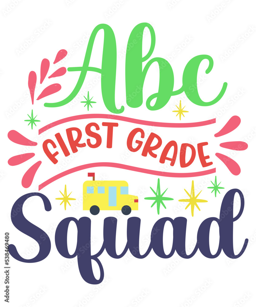 Back to school svg, teacher svg, first day of school, kindergarten svg ...