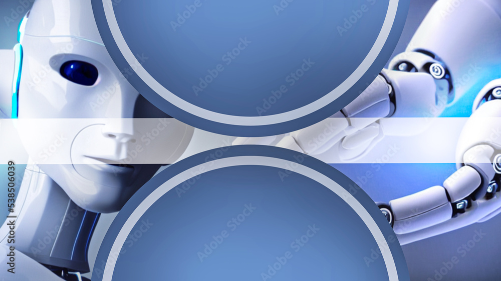 Technology background and concepts Artificial Intelligence Robot AI ...