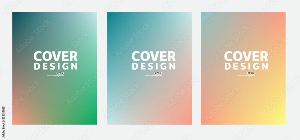 emerald gradient spectrum theme bundle background for advertisement ...