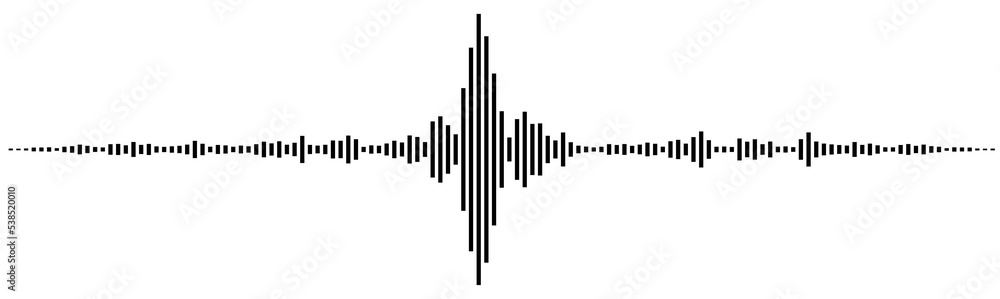 seismogram for seismic measurement. Stock Vector | Adobe Stock