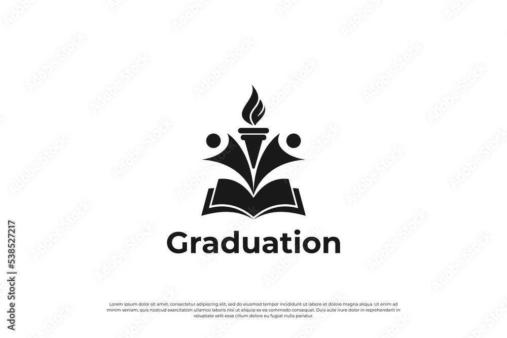 Smart education logo design. School logo template. Stock Vector | Adobe ...