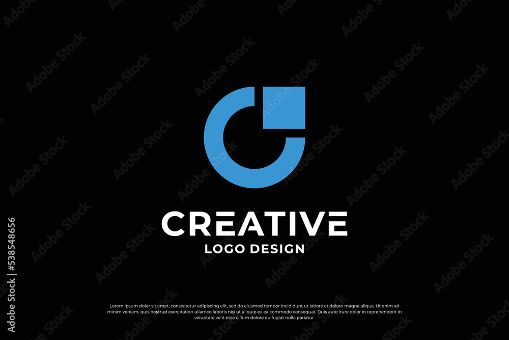 Creative letter O logo design template. Initial letters O logo vector ...