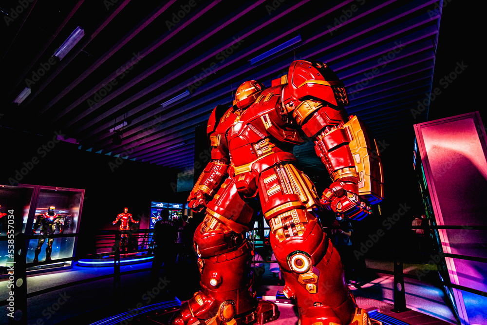 Fotka „KYOTO, JAPAN - August 12, 2022: THE MARVEL’S AVENGERS S.T.A.T.I ...