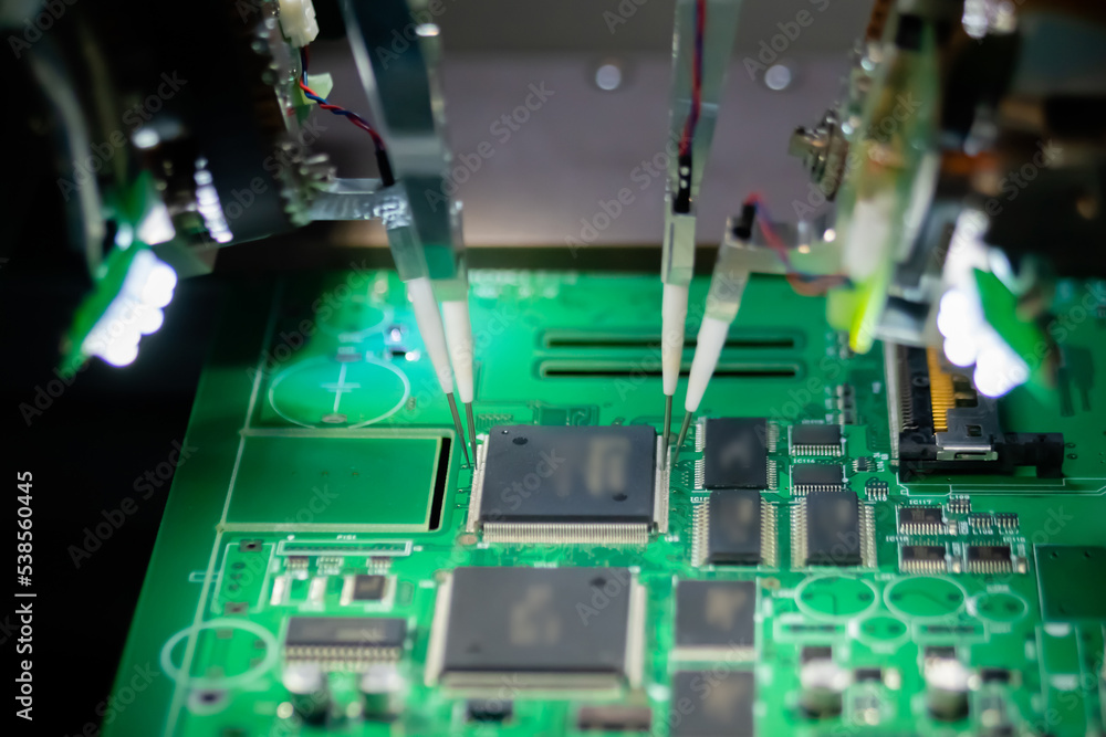 Automation machine equipment for quality testing of printed circuit ...