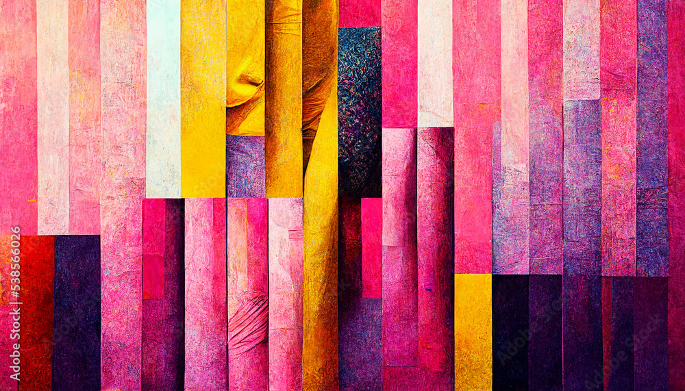 Highly saturated patterns with a realistic texture, Vivid and intense ...