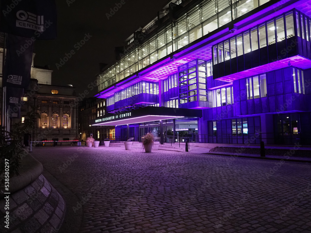 Queen Elizabeth II Centre in London Stock Photo | Adobe Stock