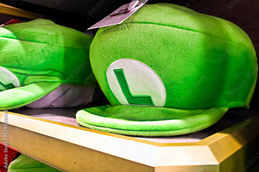 Osaka, Japan-November 5, 2021: Super Mario Bros. goods store in ...