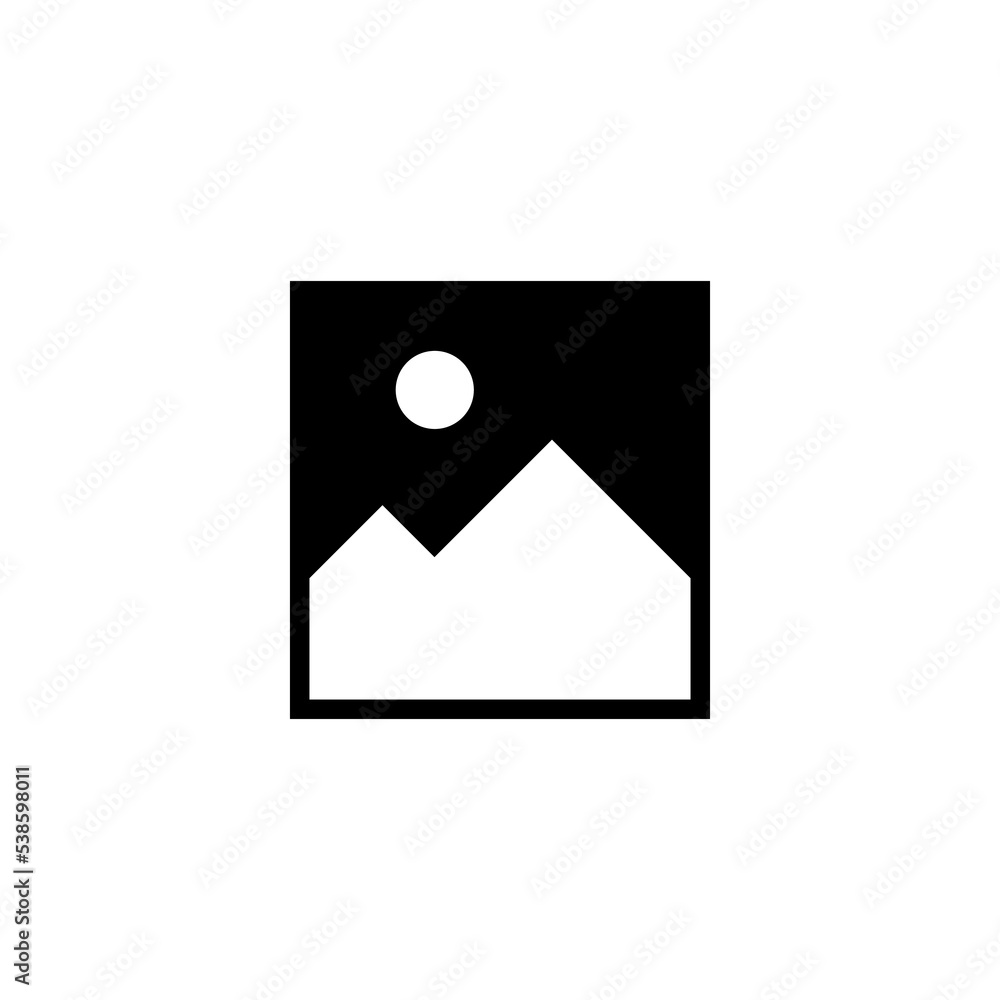 Picture icon vector illustration. photo gallery sign and symbol. image ...