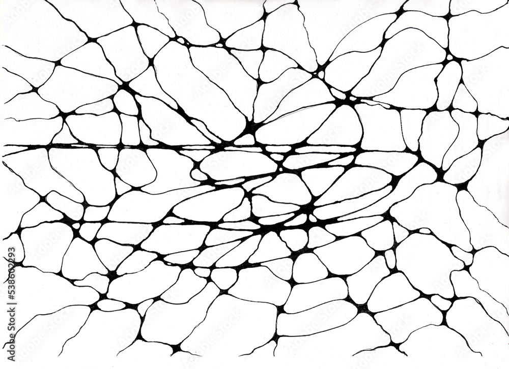 Picture: Morphological structure of neocortex and neurons synaptic ...