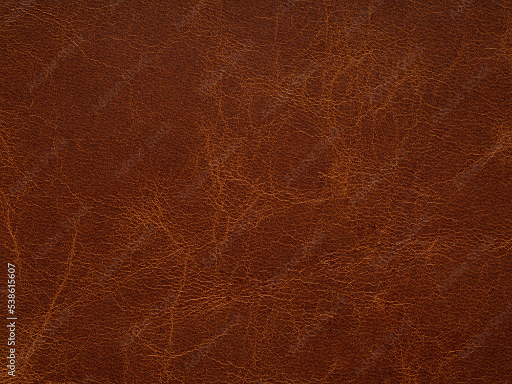 Dark orange, brown color leather skin texture, natural with design ...