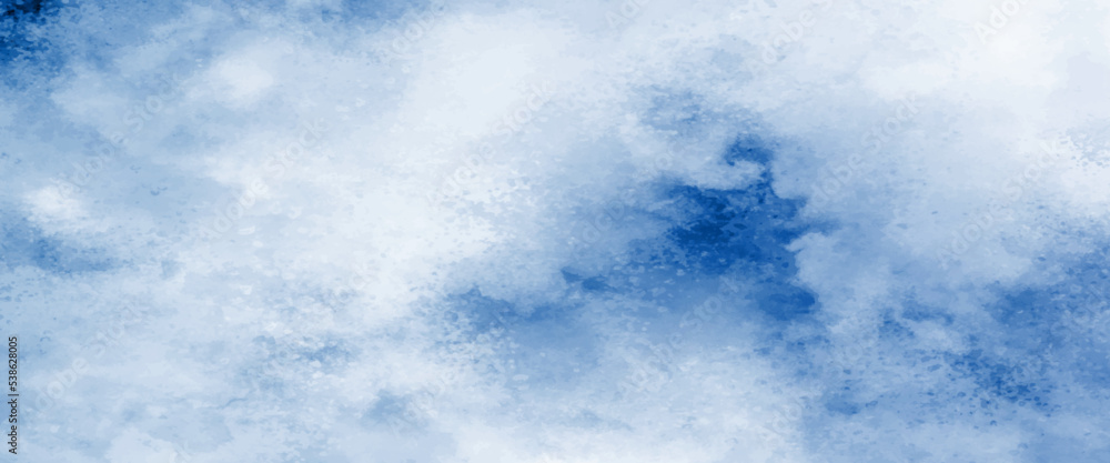 Blue background with faint texture and bright center and black vignette ...