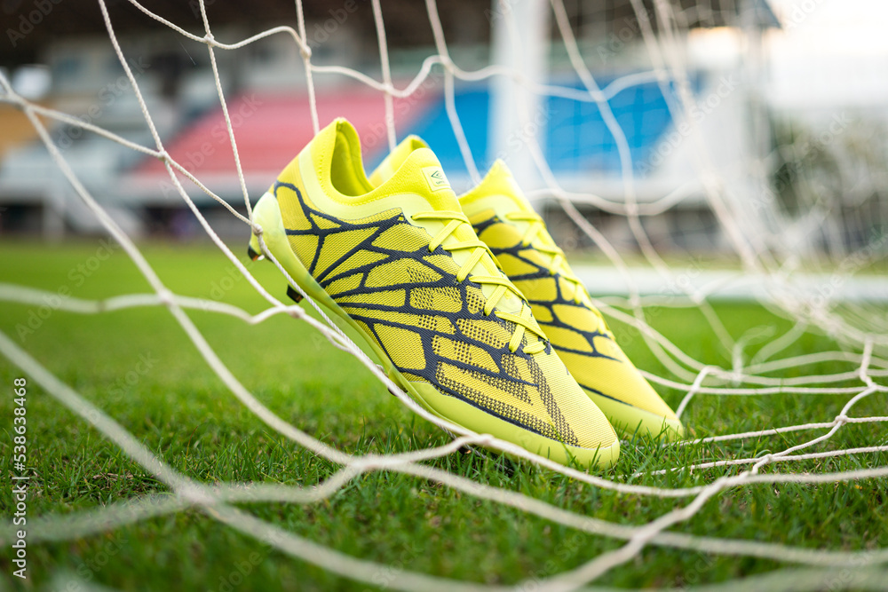 Thailand - October 2022 : Umbro is launch the new football boot model ...