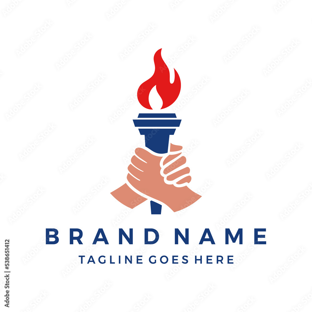 Torch Logo Design