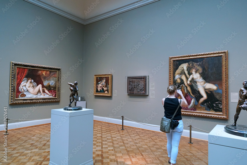 Old master paintings at the Art Institute of Chicago, featuring ...