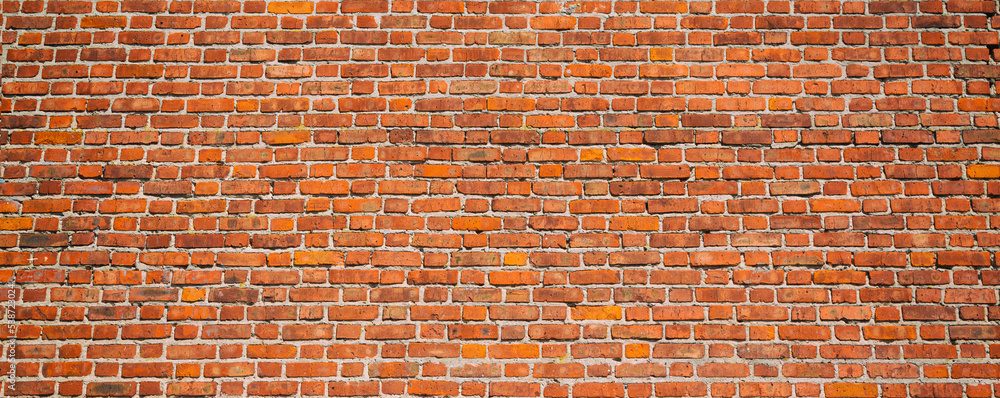 Red brick wall texture background. Abstract stone brick texture for ...