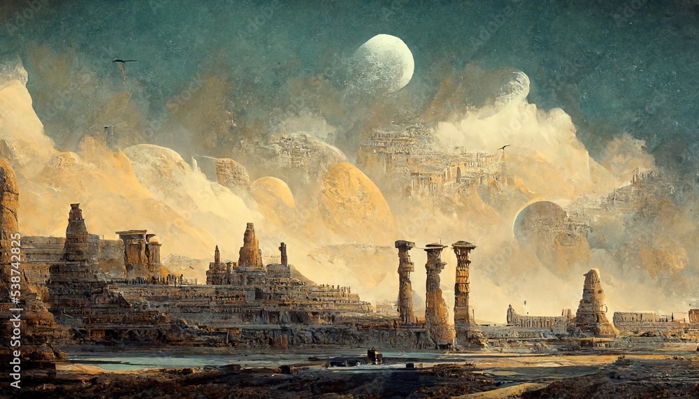 Ancient Sumerian city of Eridu, early city in southern Mesopotamia ...