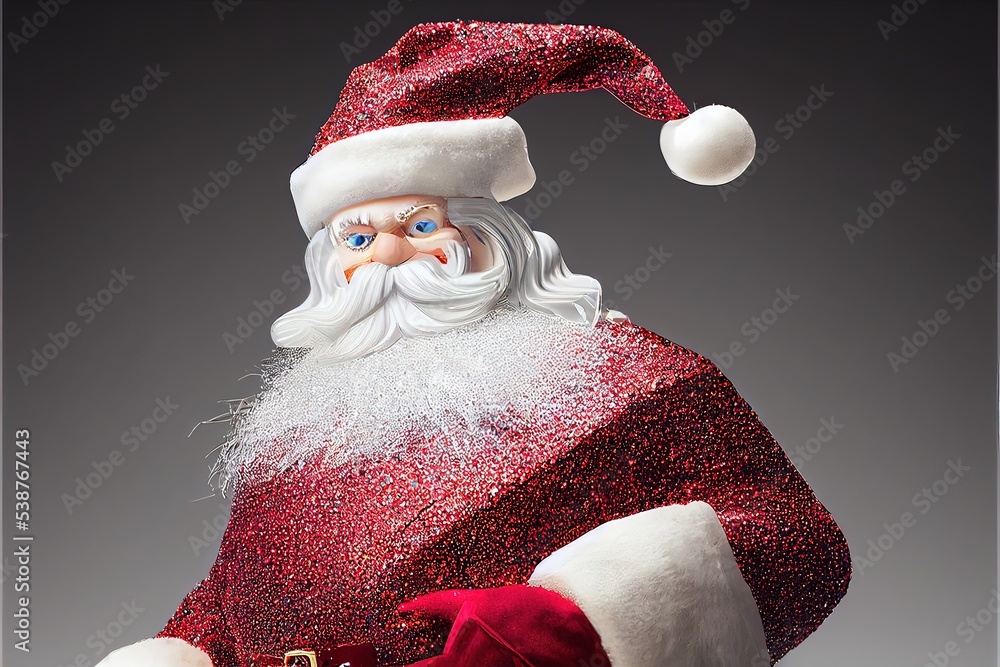 Santa Claus - A modern take on the traditional Santa character. 3D ...