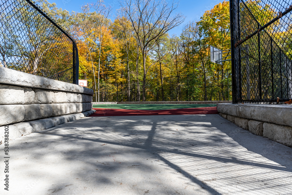 Example image of a concrete v notch weir, level spreader, located ...