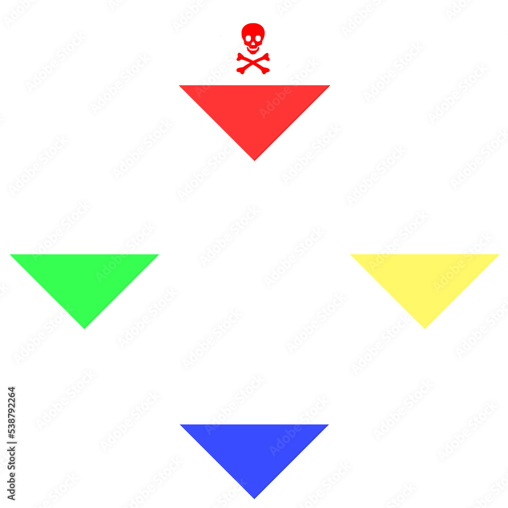 Meaning Pesticides Position Warning Symbol Agriculture Toxic Label ...